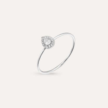 Stars 0.22 CT Diamond Ring